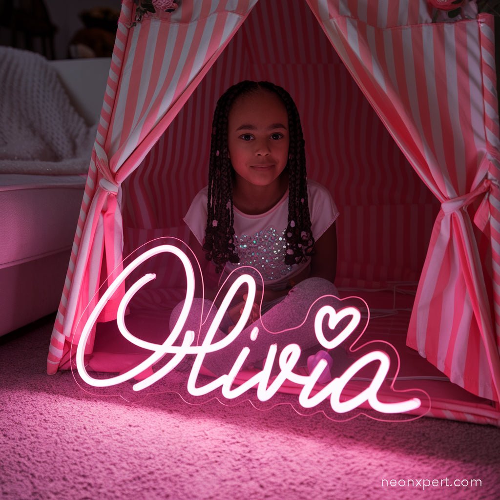 Custom Name Neon Sign - Kids Bedroom Decor – NeonXpert