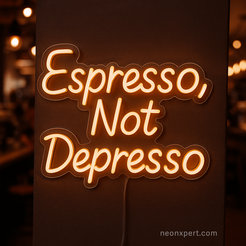 Coffee Neon Signs, Custom Neon Signs for Coffee Shop - NeonXpert