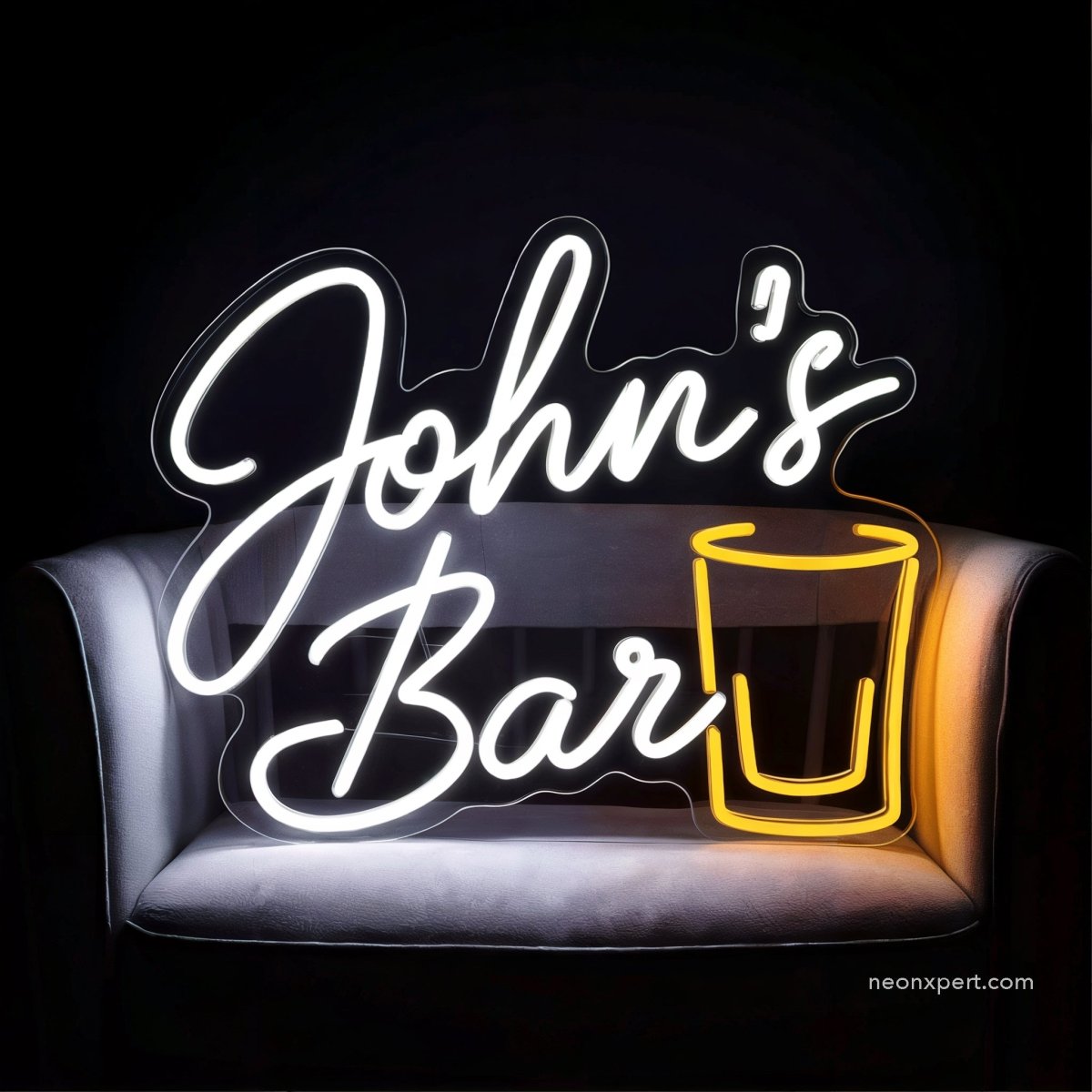 Personalized Bar Neon Sign For Home | Light Up Bar Signs For Sale ...