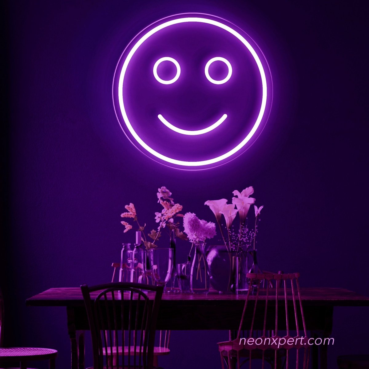Smiley Face Neon Sign | NeonXpert