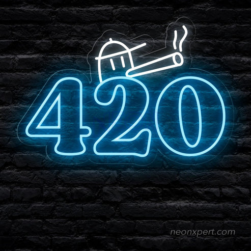420 Weed LED Neon Sign – Stylish Cannabis-Inspired Lighting Decor ...