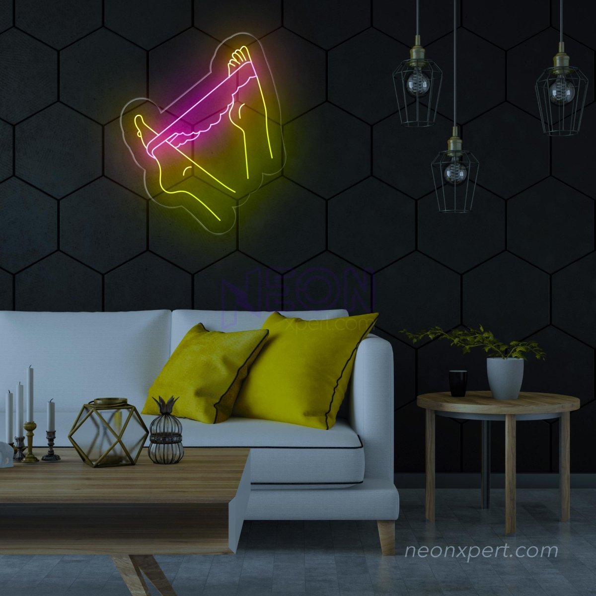 Aesthetic Female Body Neon Sign Sexy Girl Led Light for Contemporary ...