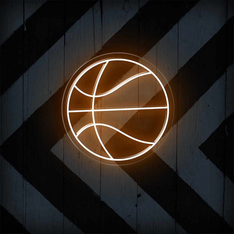 Basketball Neon Sign - Perfect for Game Rooms | Basketball gift – NeonXpert
