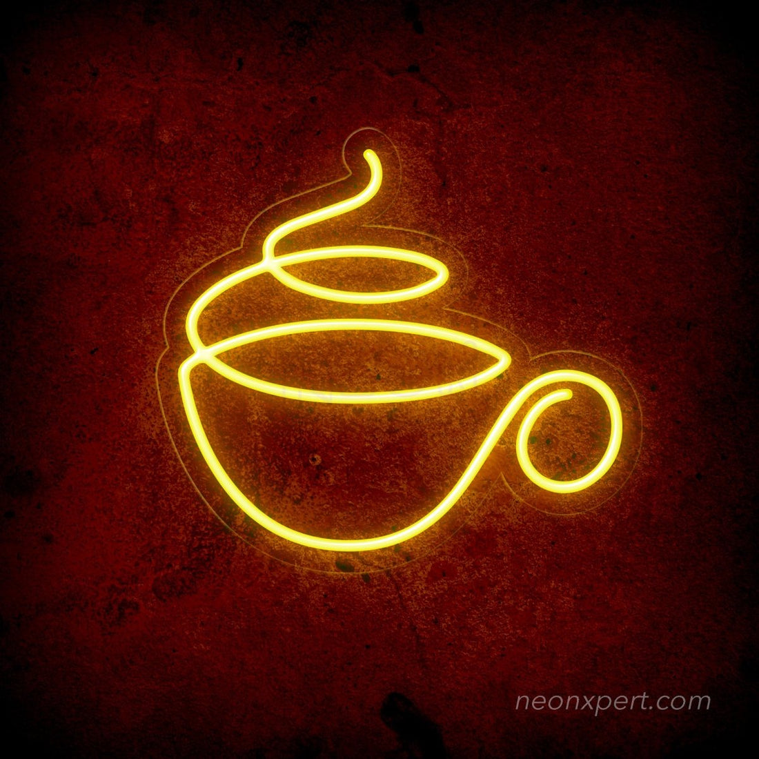 Coffee Cup LED Neon Sign: Illuminate Your Space with Coffee Love ...