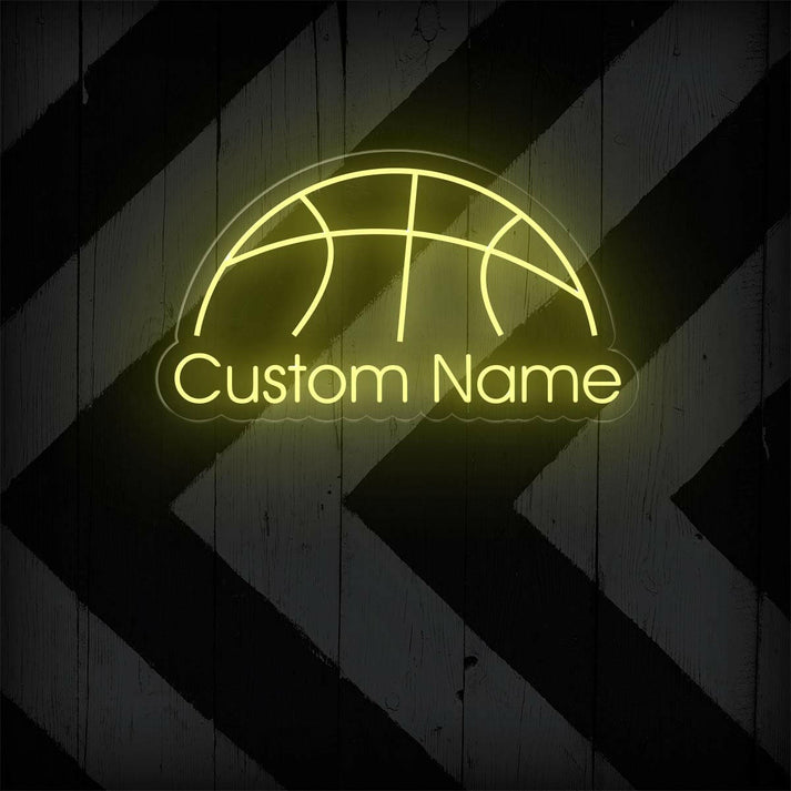 Custom Name Basketball Wall Decor LED Neon sign - NeonXpert