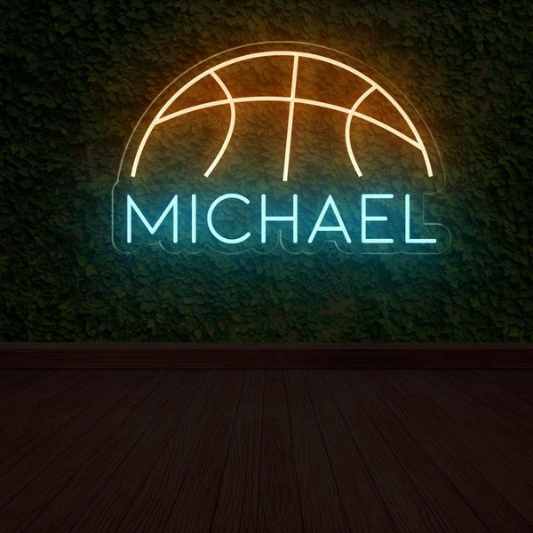 Custom Name Basketball Wall Decor LED Neon sign - NeonXpert