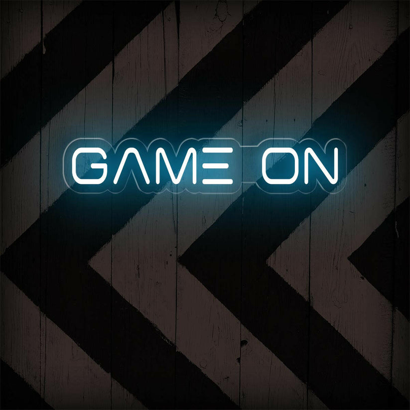 Game On Neon Sign - Game Room Led Light Decor - NeonXpert