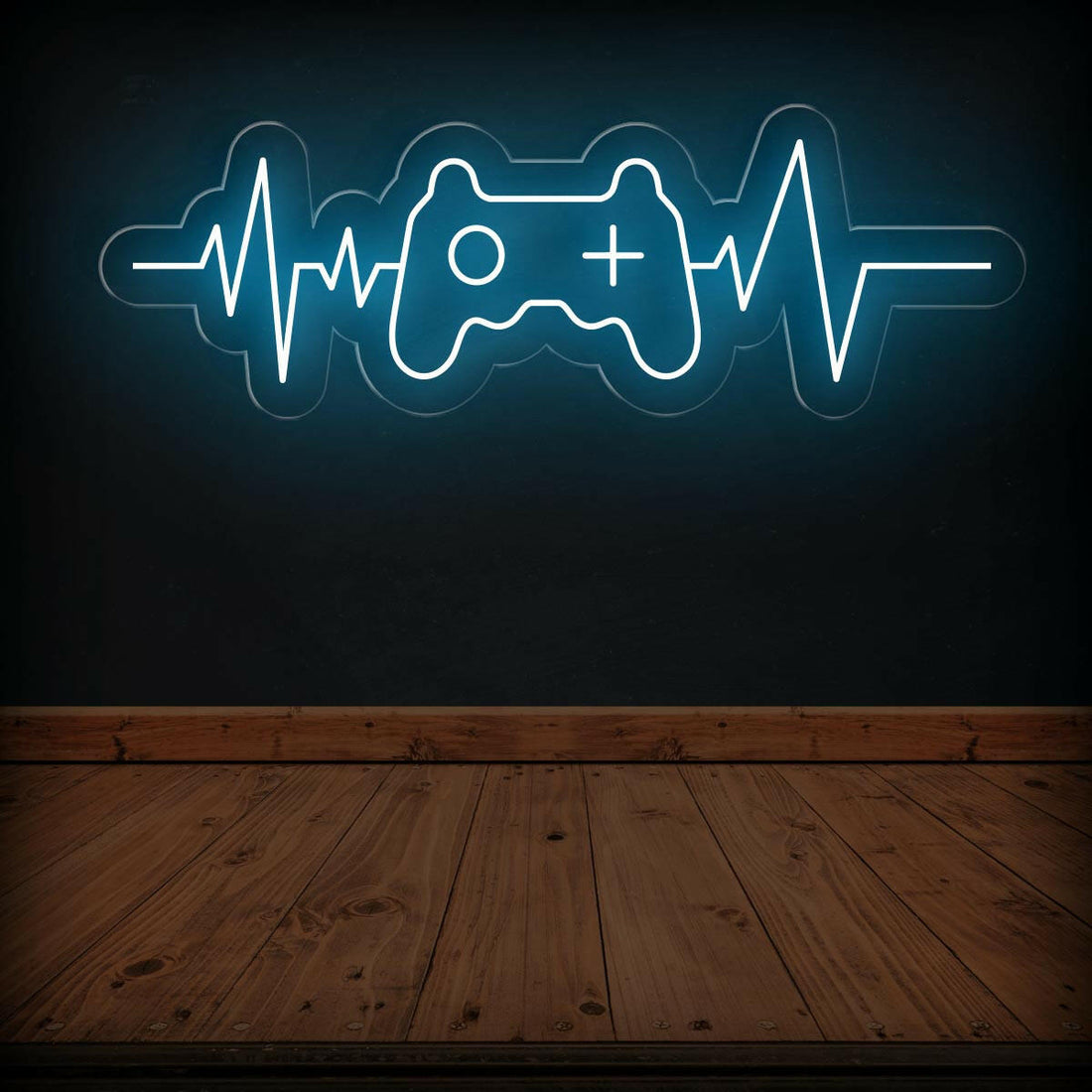 Gamer Heartbeat LED Neon Sign | Best Gaming Room Decor - NeonXpert