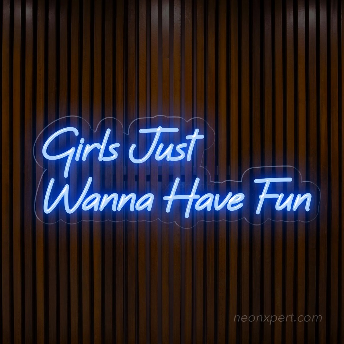 Girls Just Wanna Have Fun Neon Sign - Party Highlight | Lively LED ...