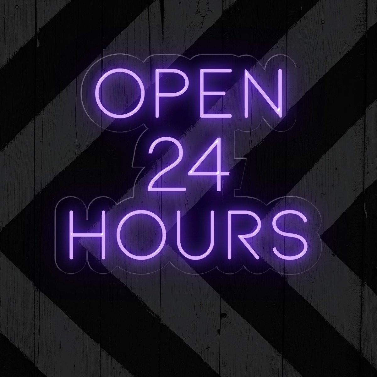 Open 24 Hours LED Neon Sign for Business - NeonXpert