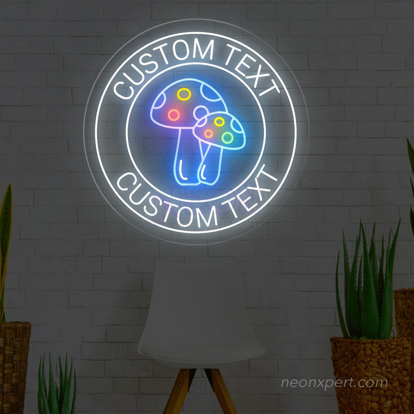 Personalized Mushroom Neon Sign - NeonXpert